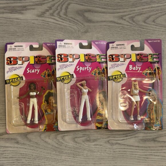 toymax | Toys | 998 Spice Girls Official Toymax 5 Figure Set Scary ...